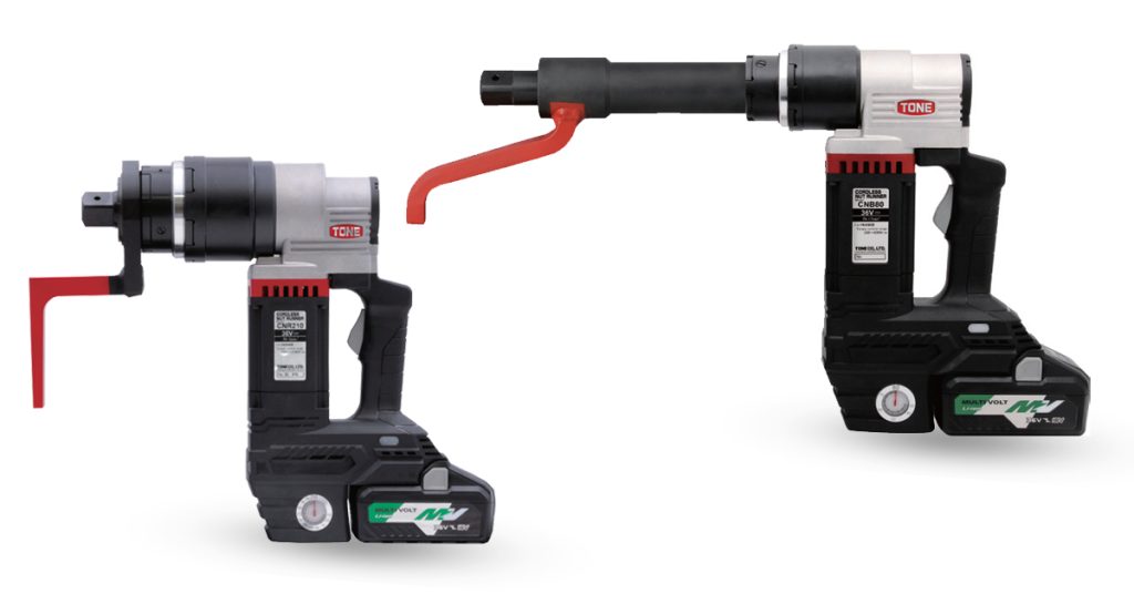 Tone BCNR Series Cordless Battery Nut Runner | Petracarbon