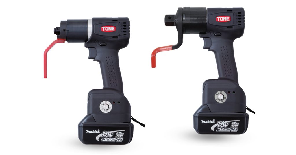 Tone BCST Battery Nut Runner with Torque Control Function